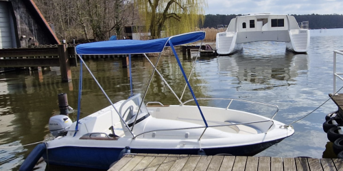 Motorboot mieten - 4 Personen in Berlin-Schmöckwitz